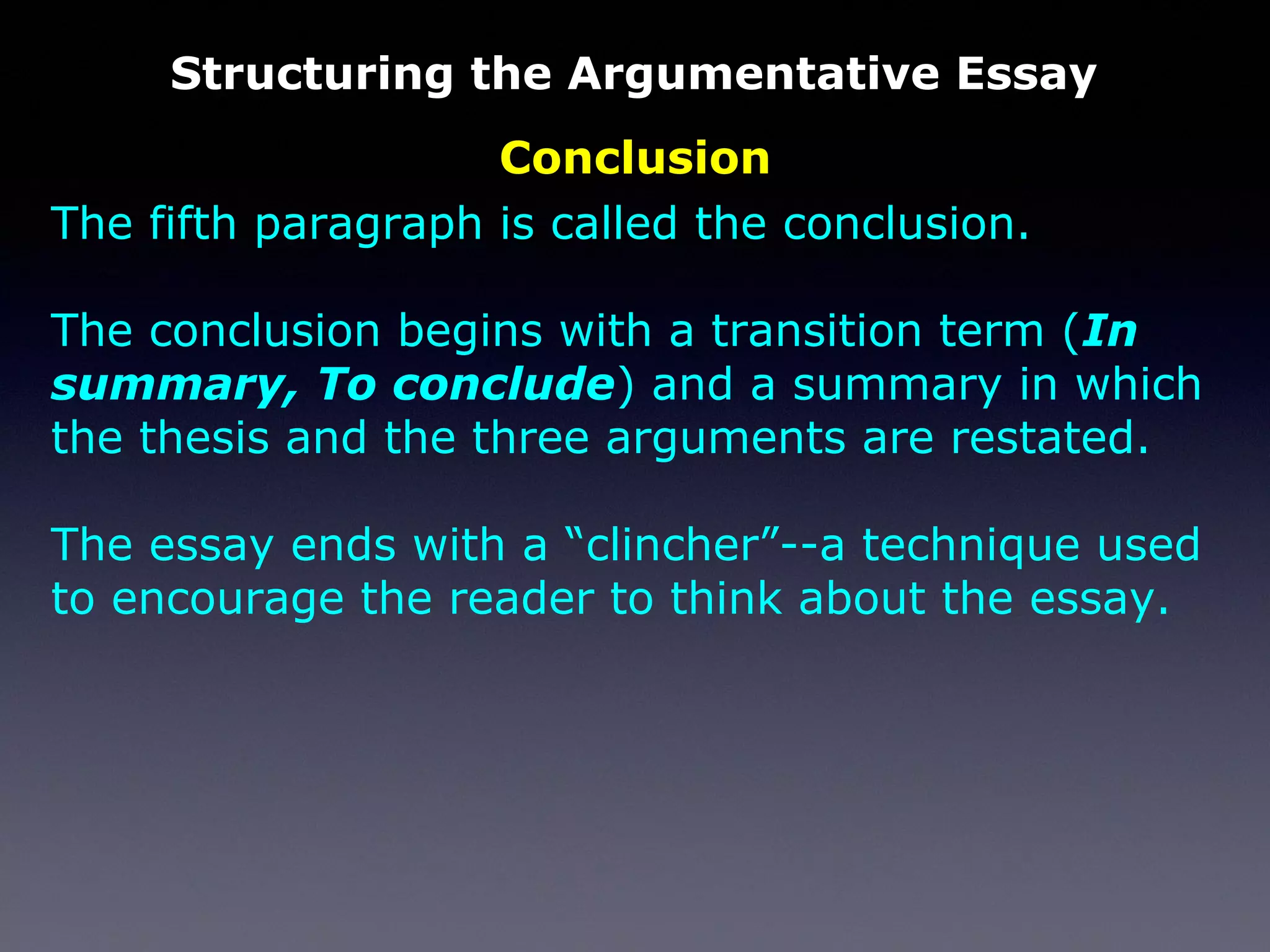 The persuasive essay copy 2 | PPT