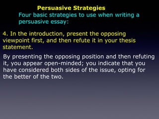 The persuasive essay copy 2 | PPT