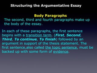 The persuasive essay copy 2 | PPT