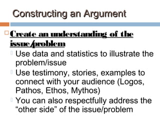 The persuasive speech | PPT