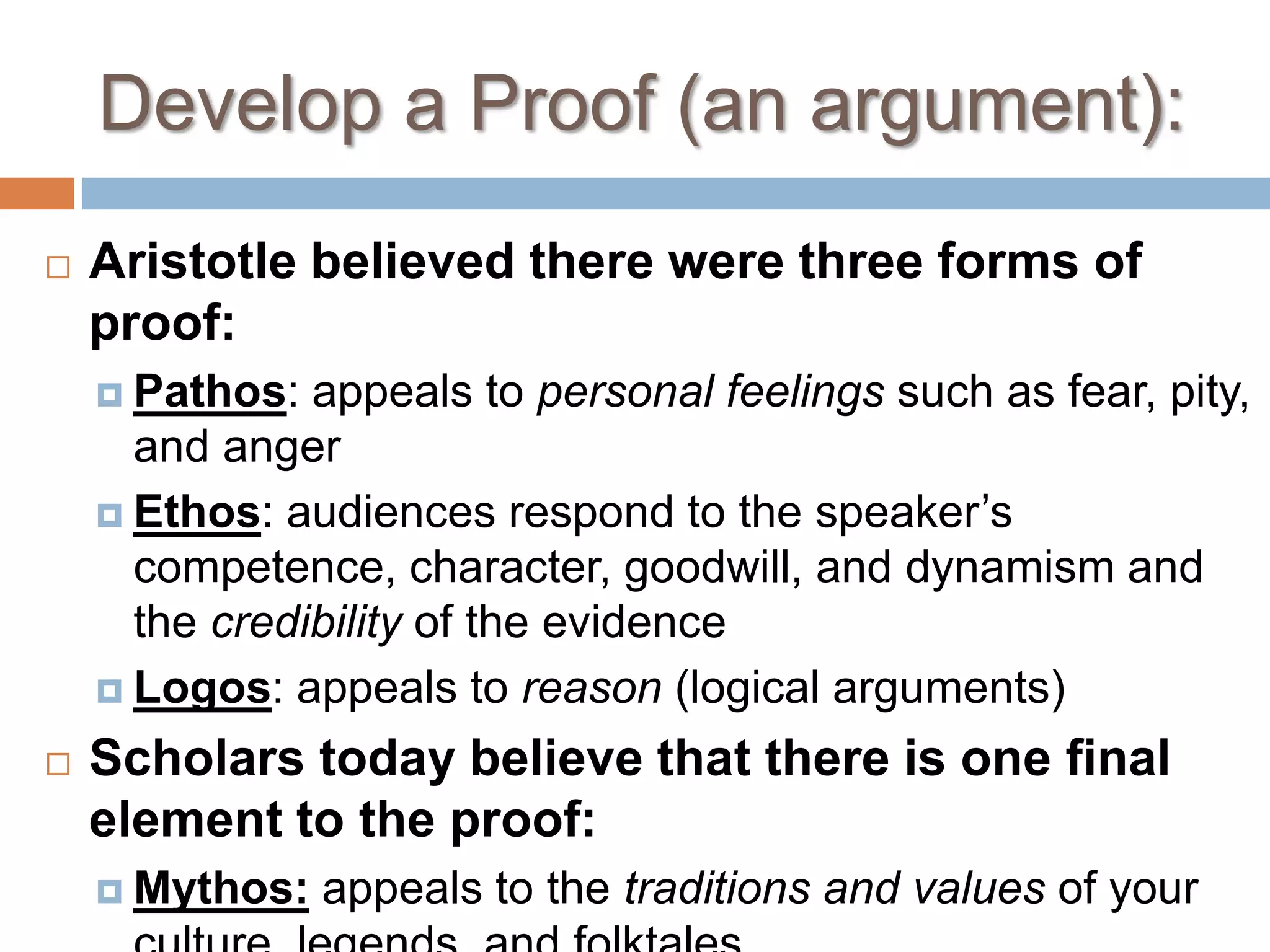 The Persuasive Speech.ppt