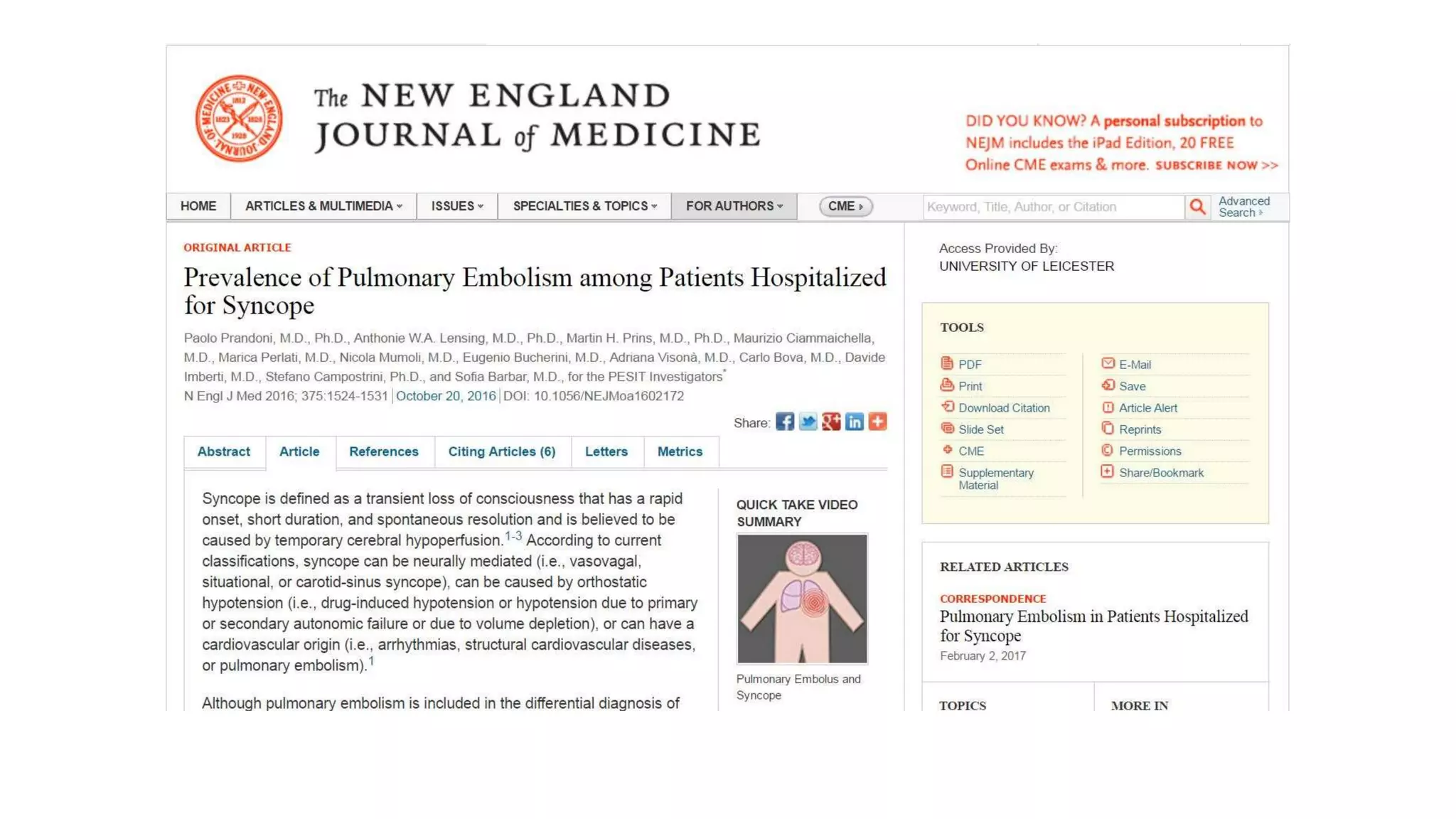 The PESIT trial | PPTX