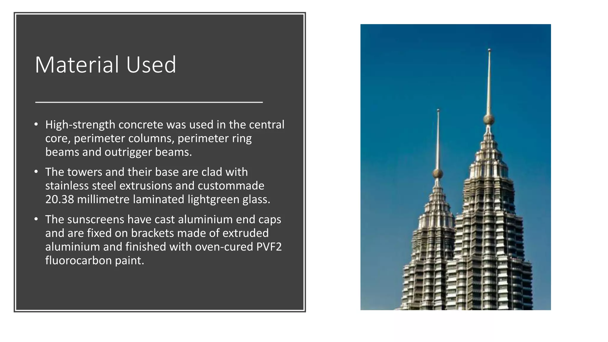 The petronas twin towers | PPTX