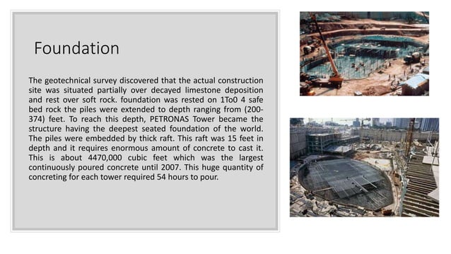 The petronas twin towers | PPTX | Civil Engineering Industry | Industries
