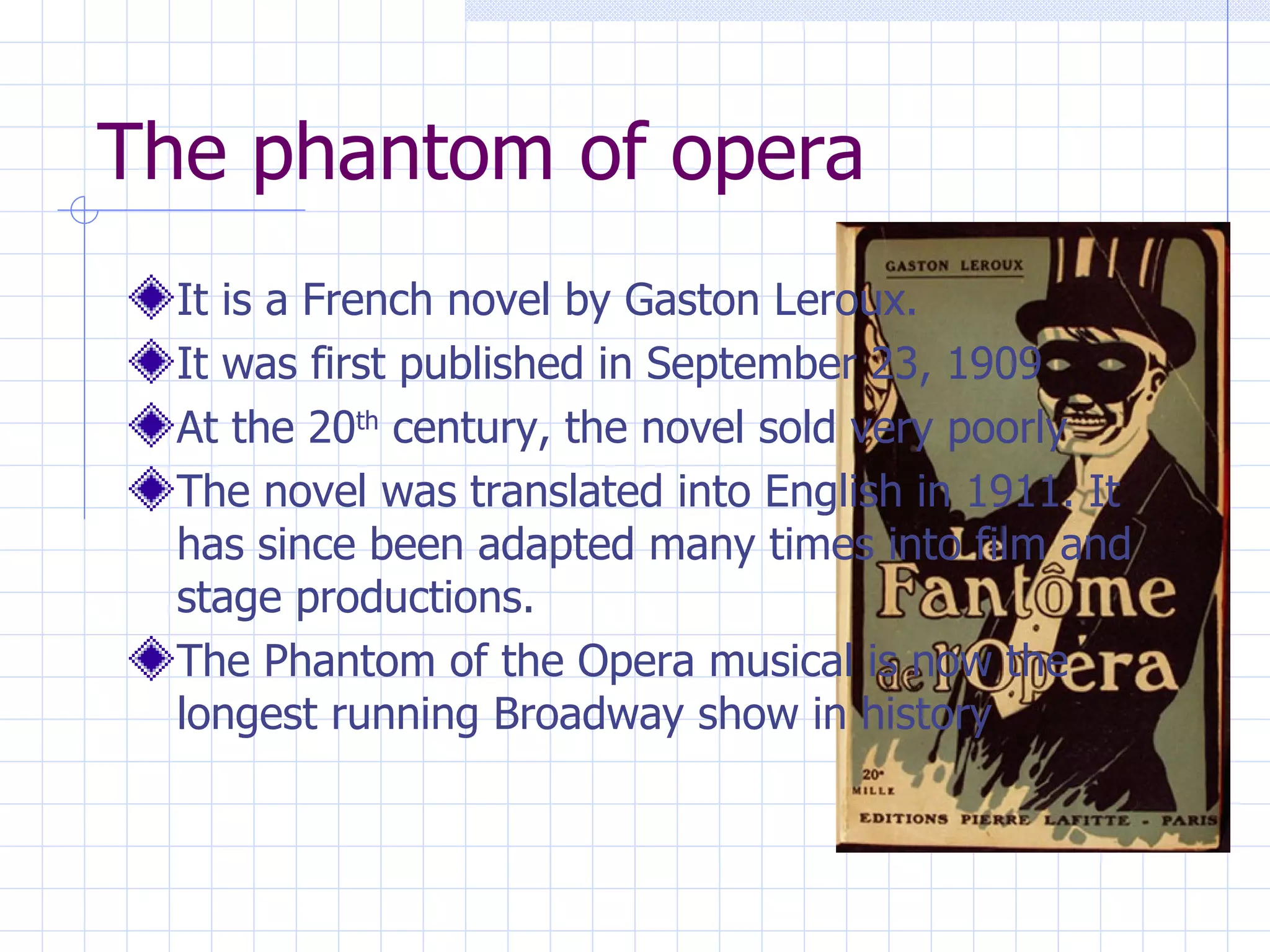 The Phantom Of The Opera | PPT