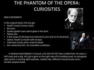 The phantom of the opera | PPTX