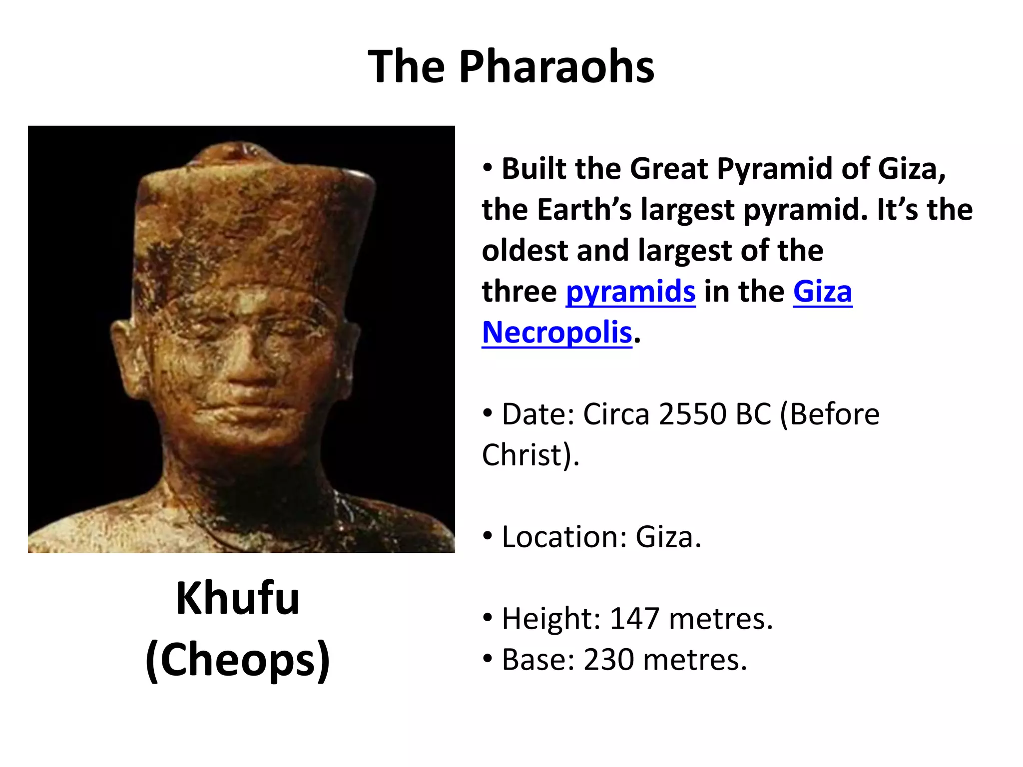 The pharaohs | PPTX