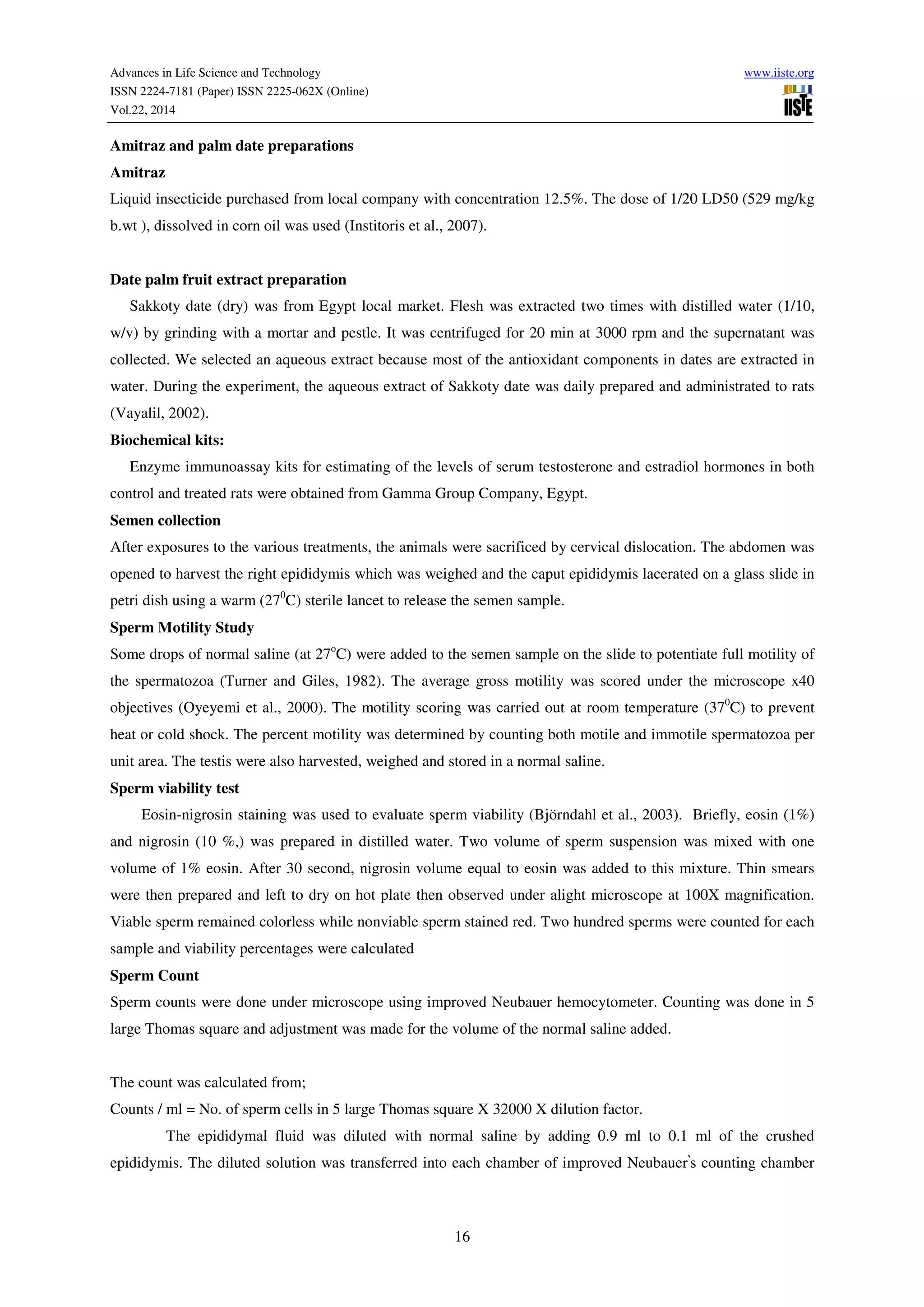 The pharmaceutical efferct of date palm fruit extract (phoenix | PDF