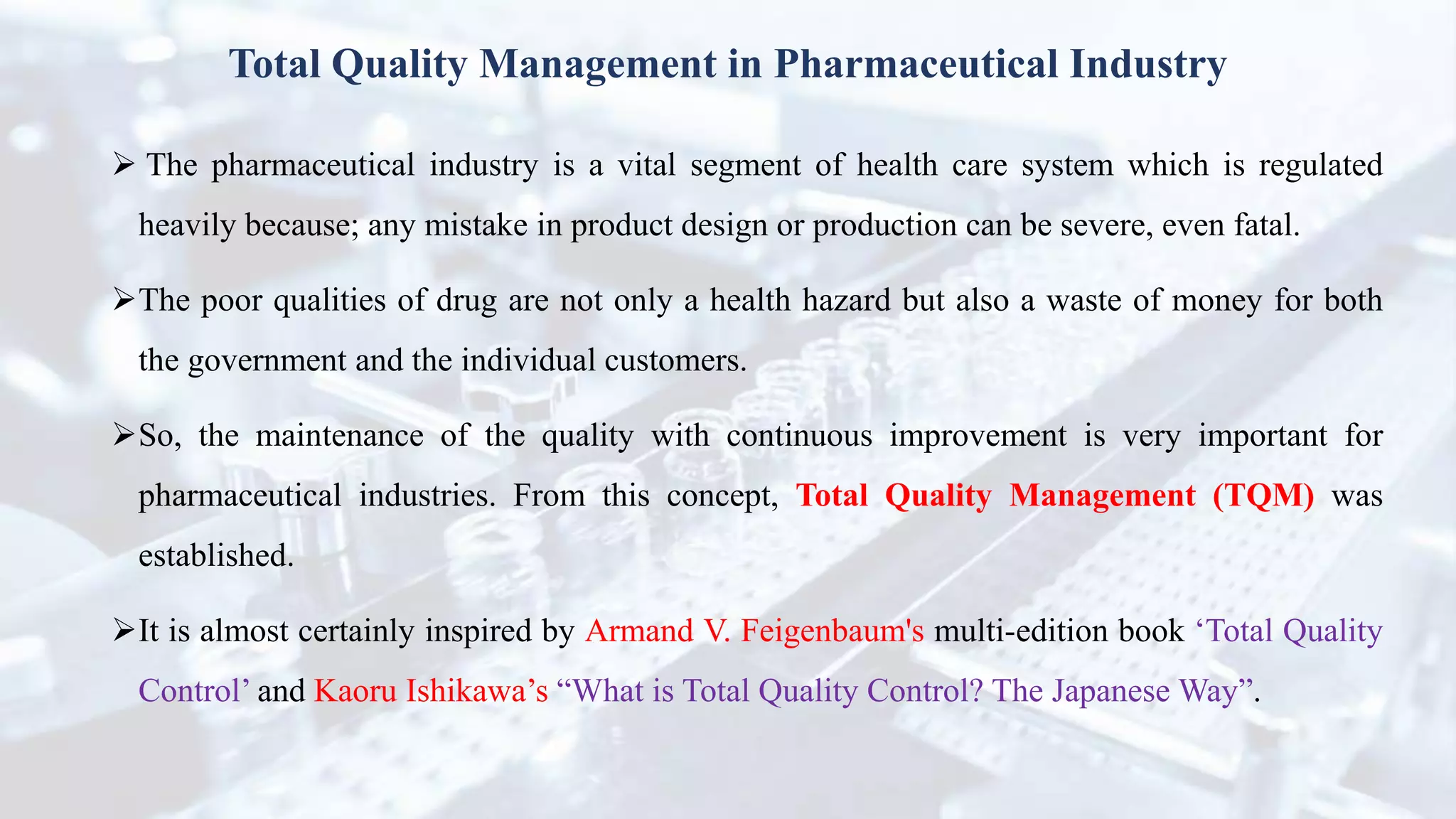 The pharmaceutical manufacturing principles - Quality Control | PPTX