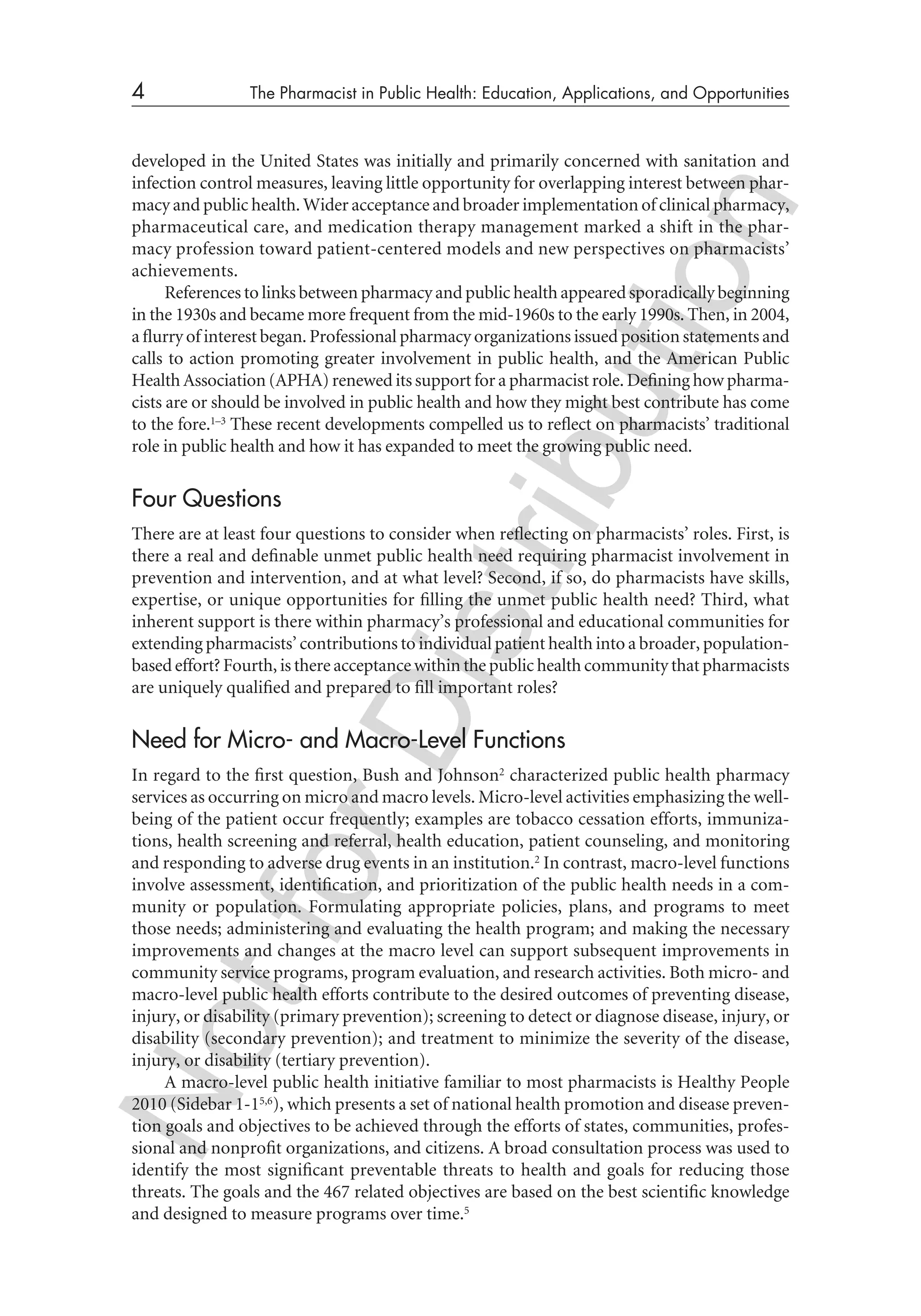 The pharmacy in public health | PDF