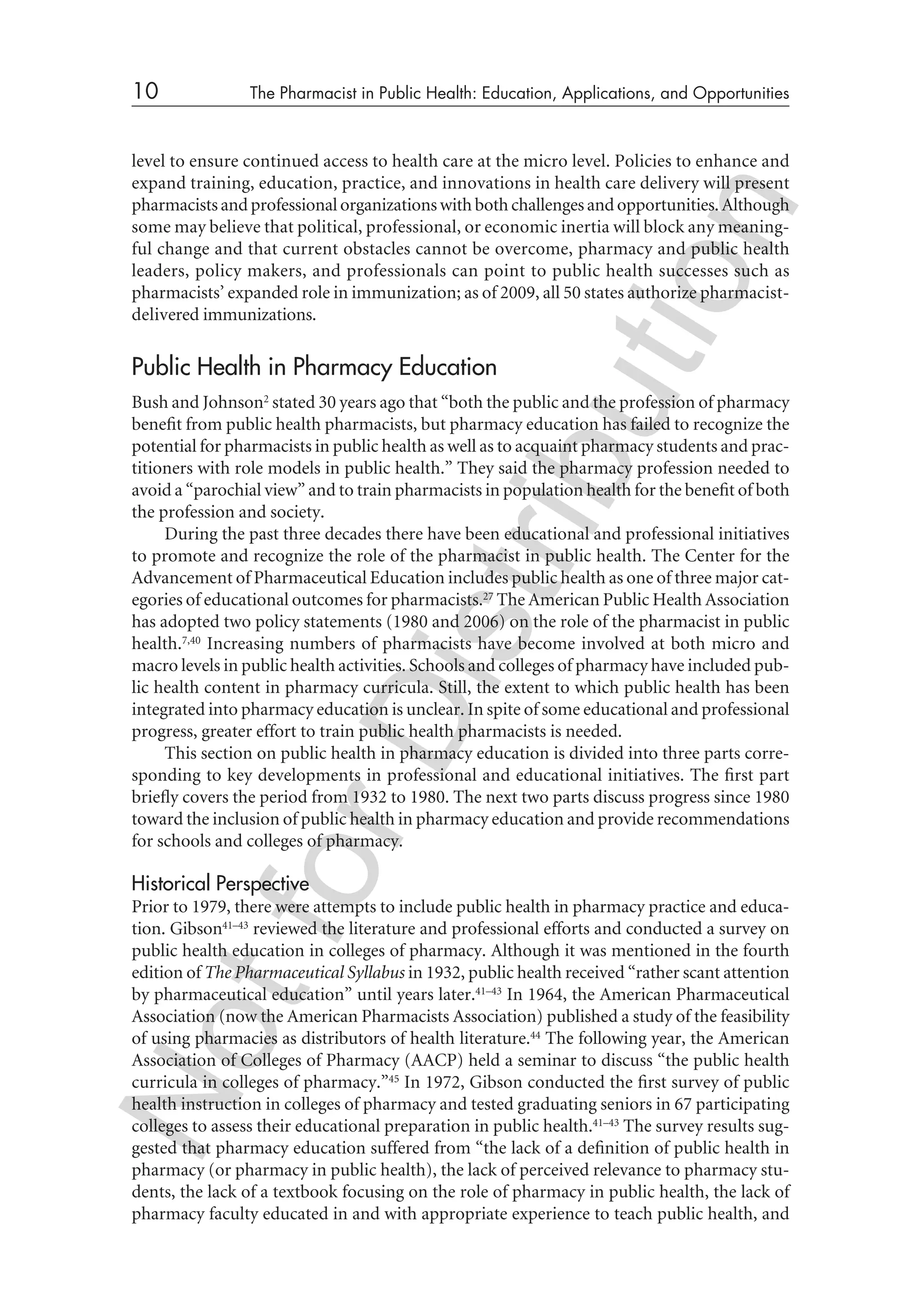 The pharmacy in public health | PDF