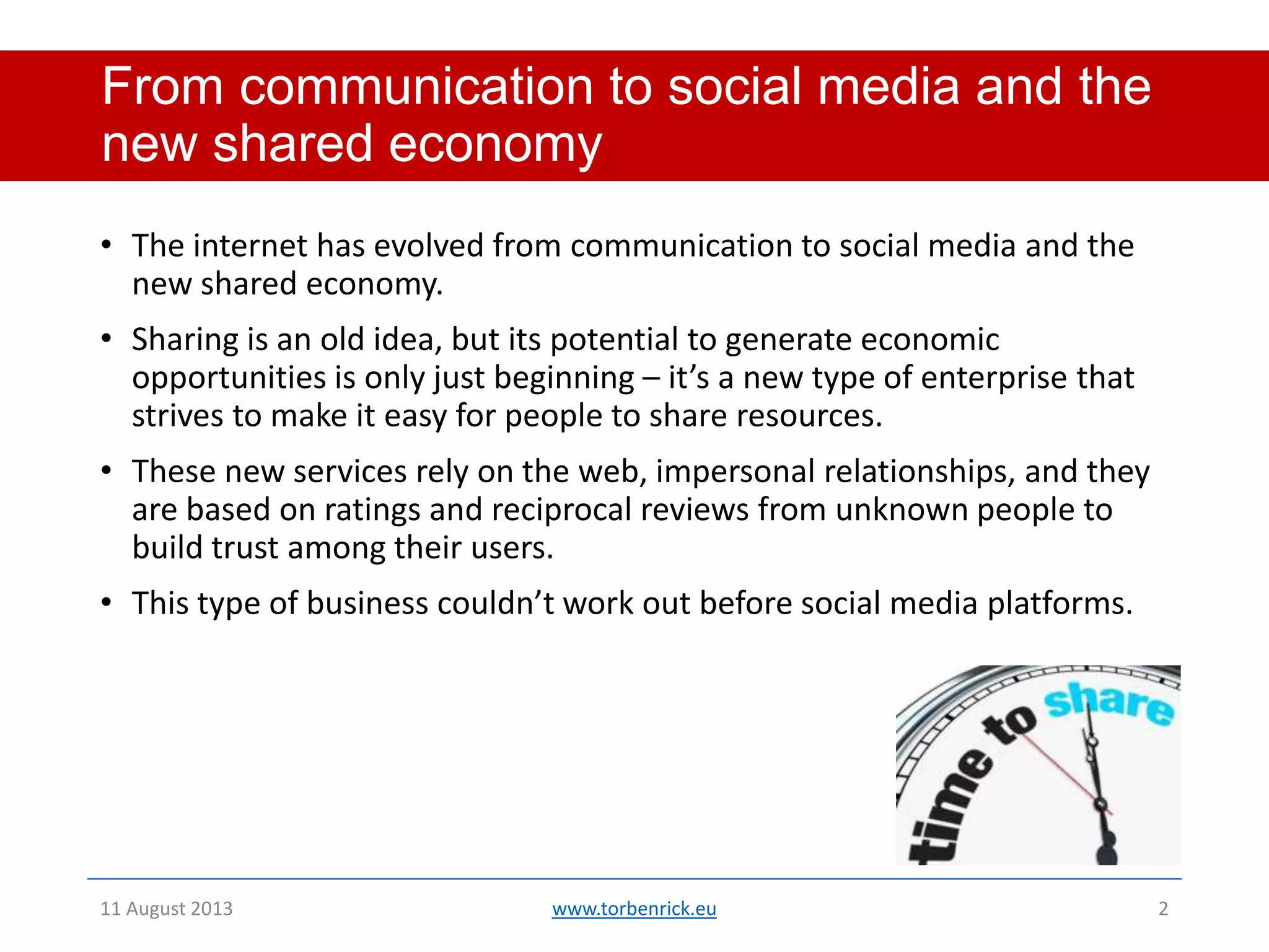 The phases of the internet evolution | PPTX