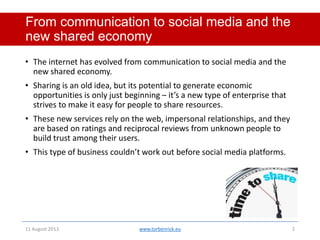 The phases of the internet evolution | PPTX