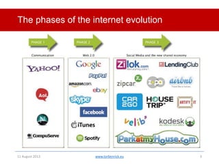 The phases of the internet evolution | PPTX