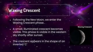 The Phases of the moon Presentation | PPTX