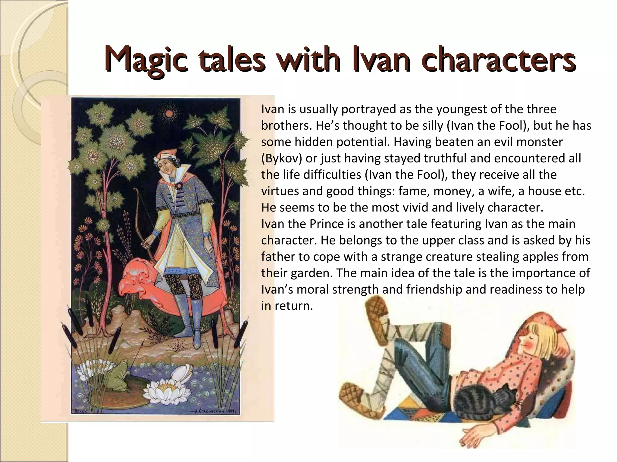 The Phenomenon of Folklore Fairy Tales as a Reflection of a Russian ...