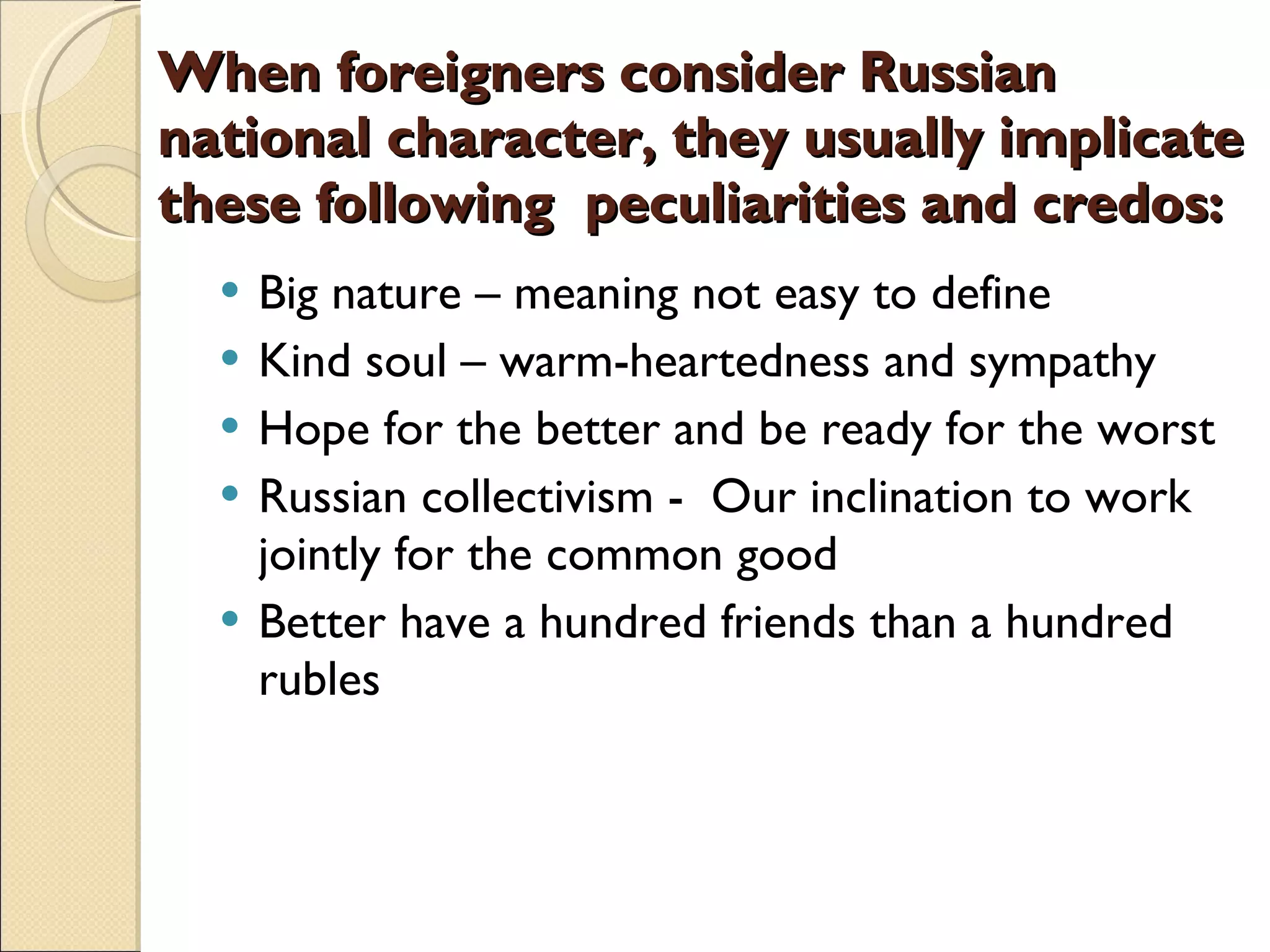 The Phenomenon of Folklore Fairy Tales as a Reflection of a Russian ...