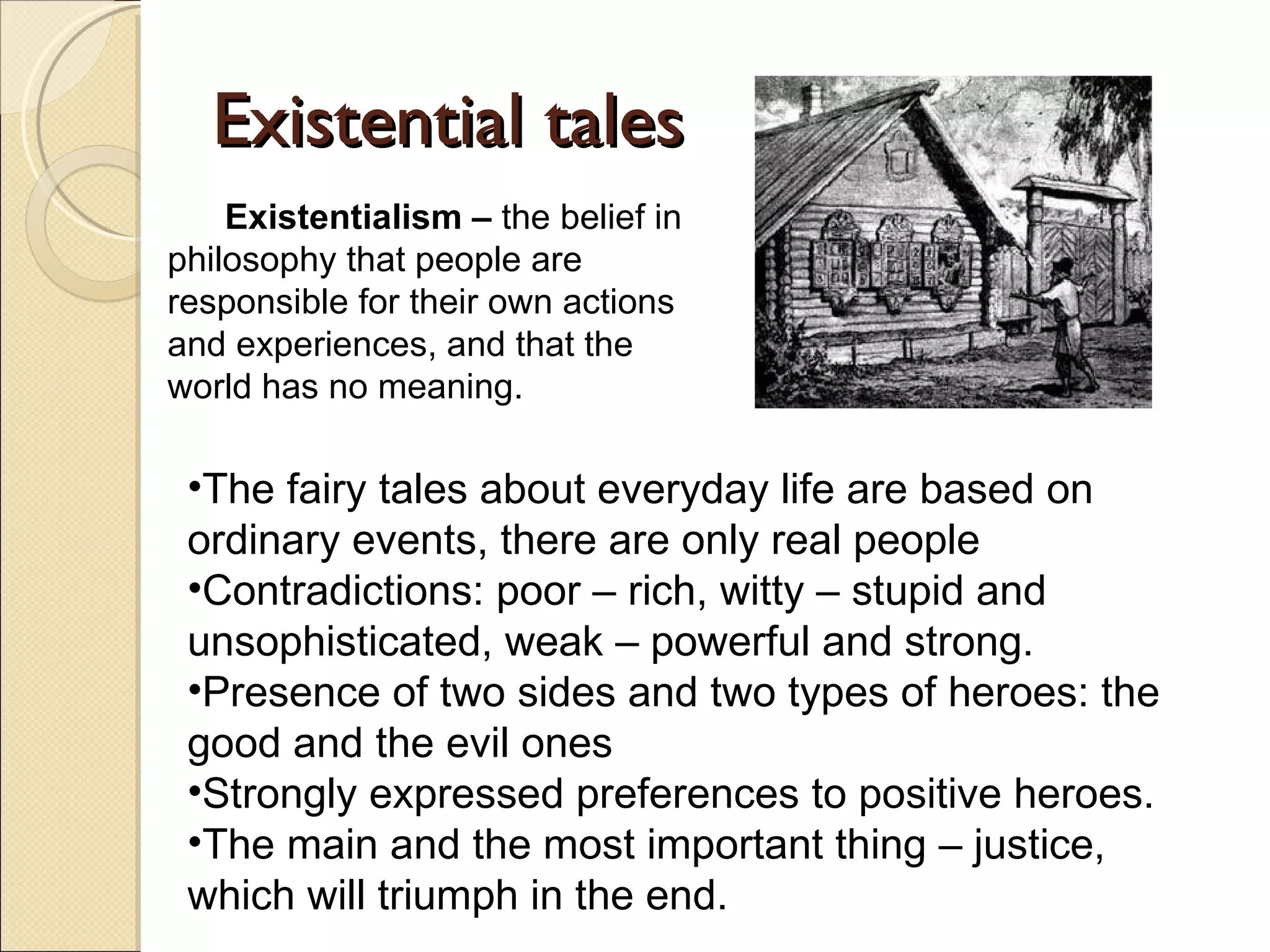 The Phenomenon of Folklore Fairy Tales as a Reflection of a Russian ...