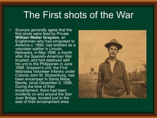 The philippine american war | PPTX