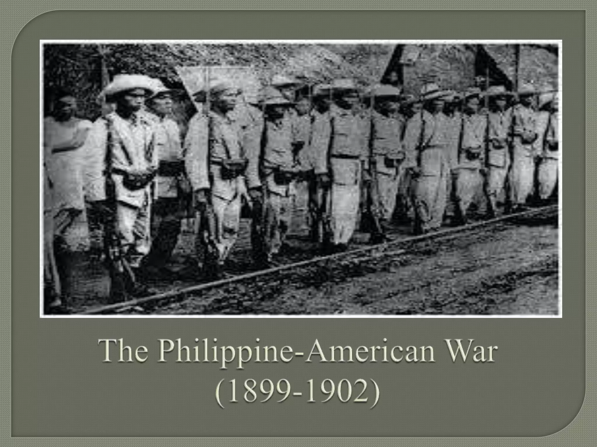 The philippine american war | PPTX