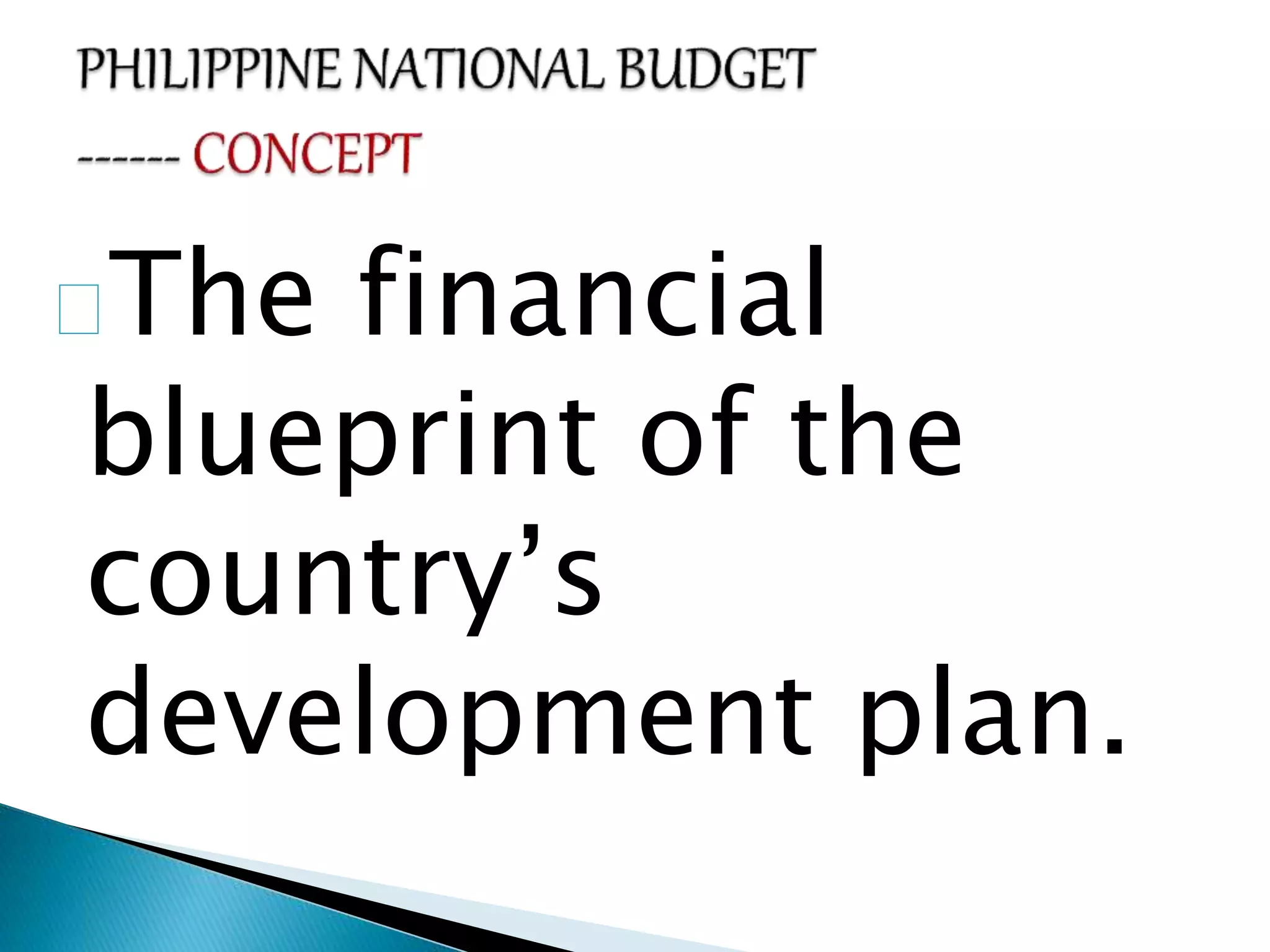 The philippine budgetary process | PPTX
