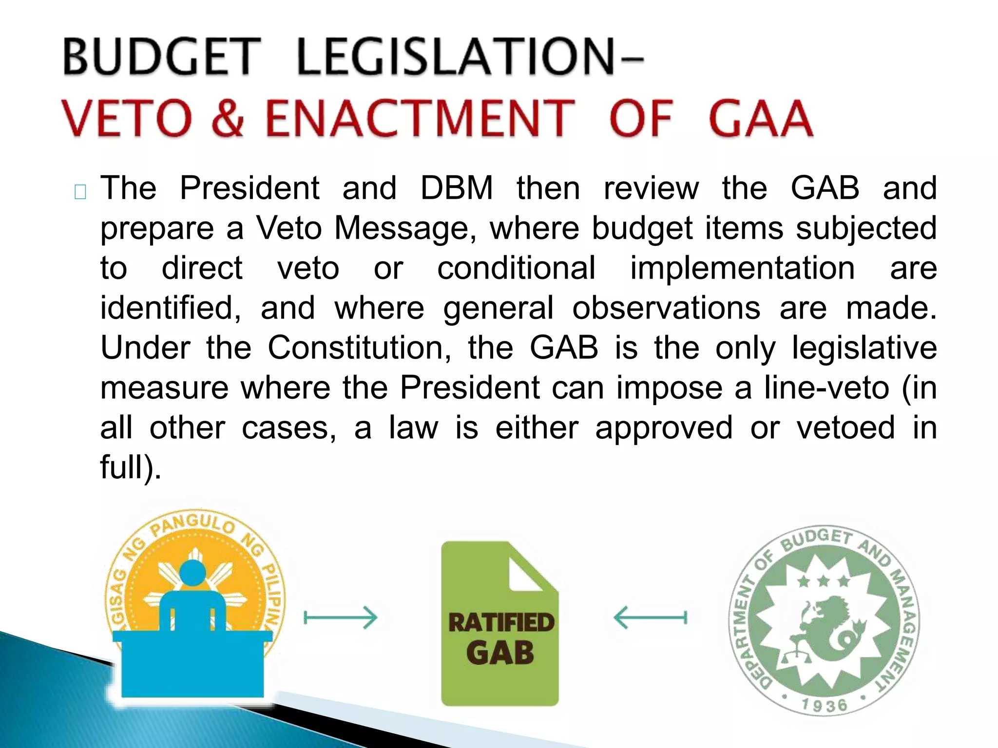 The philippine budgetary process | PPTX