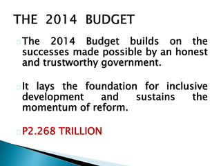 The philippine budgetary process | PPTX