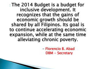 The philippine budgetary process | PPTX
