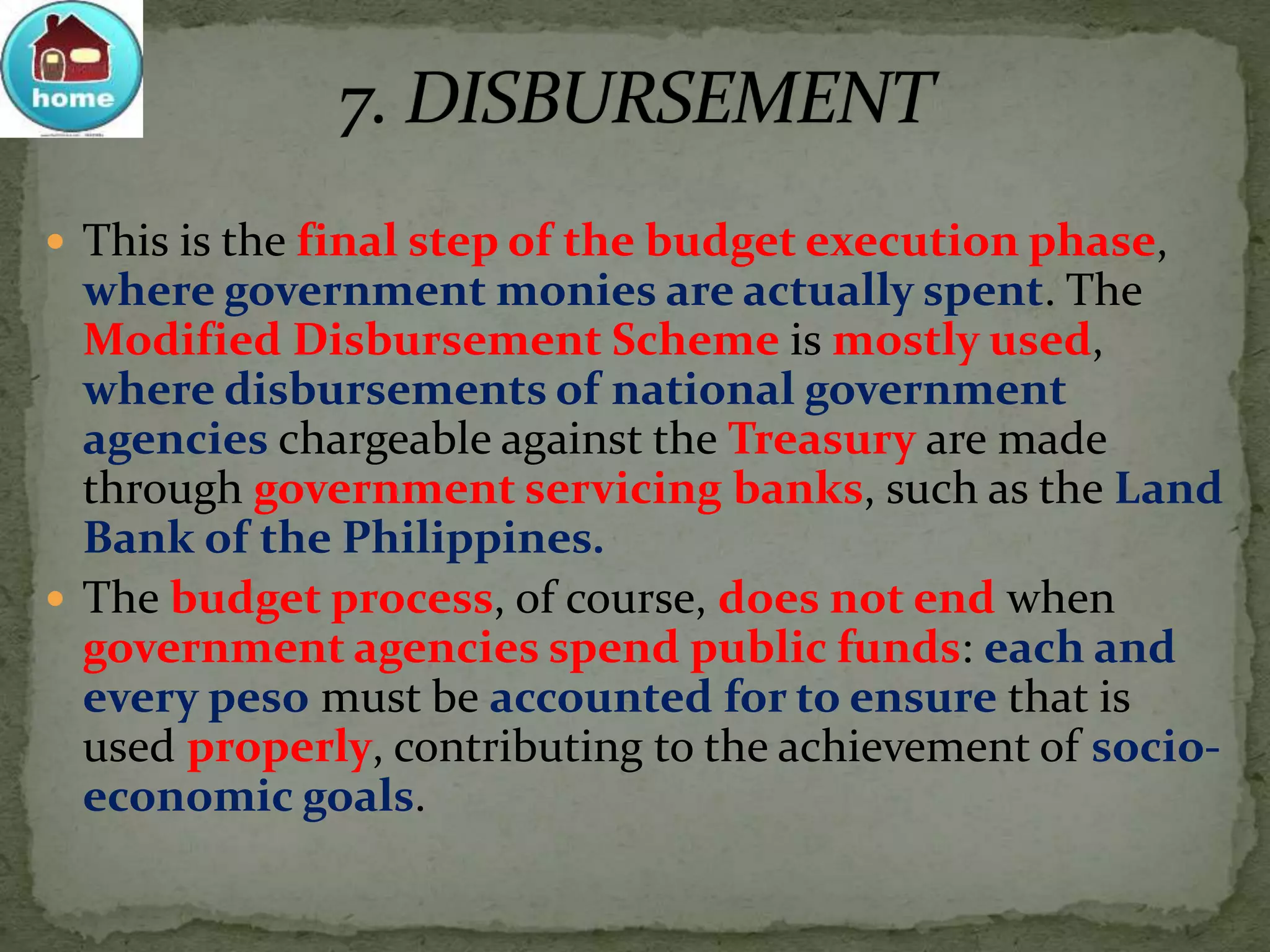 The Philippine Budget Process | PPSX
