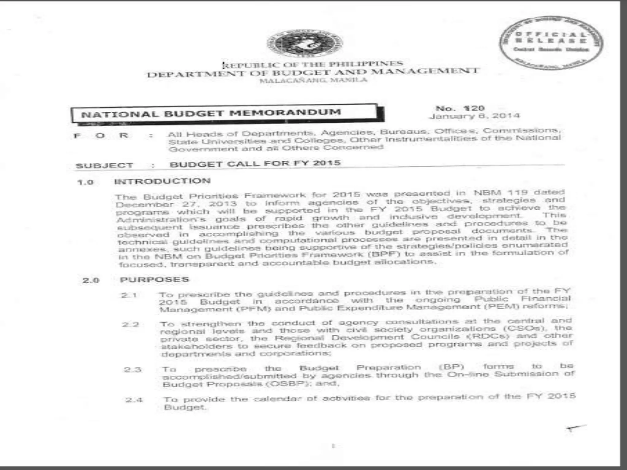 The Philippine Budget Process | PPSX