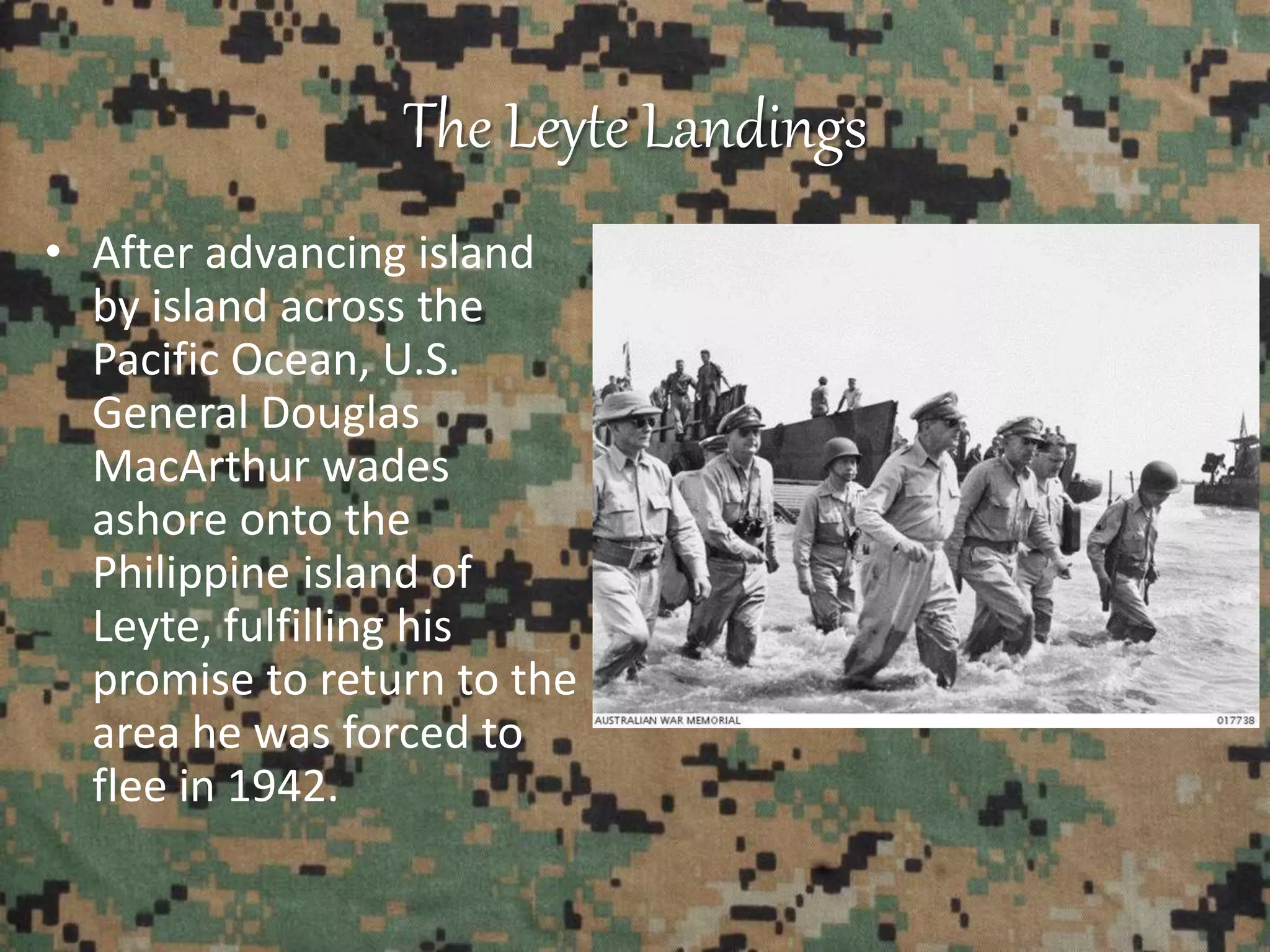 The philippine campaign | PPT
