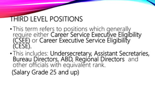 The philippine civil service | PPTX