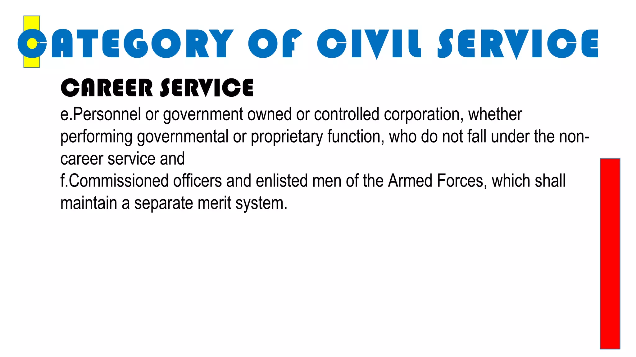 The philippine civil service system final report | PPT