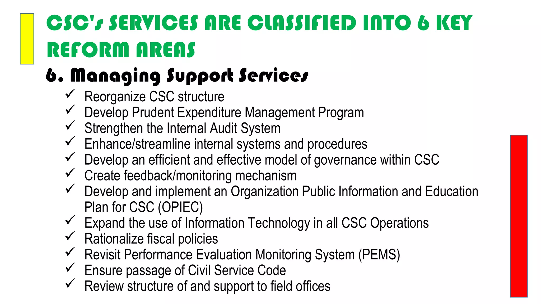 The philippine civil service system final report | PPT