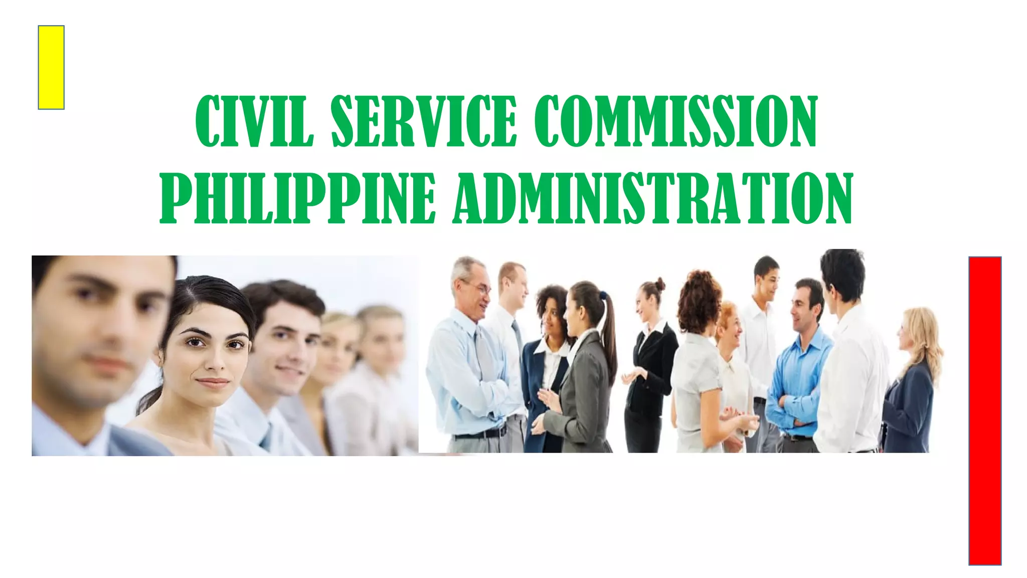 The philippine civil service system final report | PPT