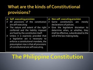 The philippine constitution | PPTX