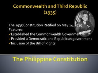 The philippine constitution | PPTX