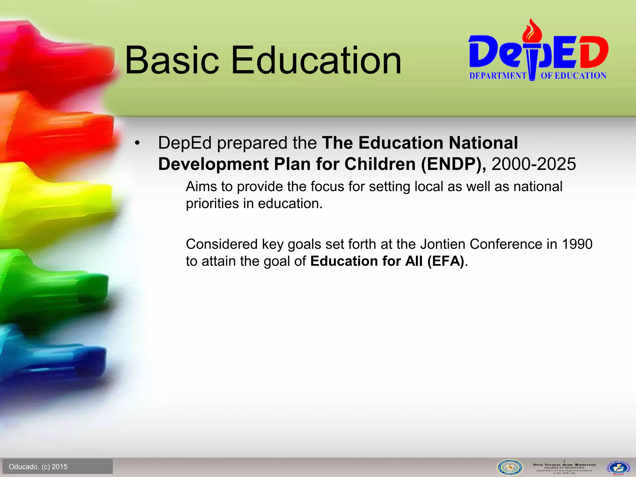 The philippine educational system | PPTX