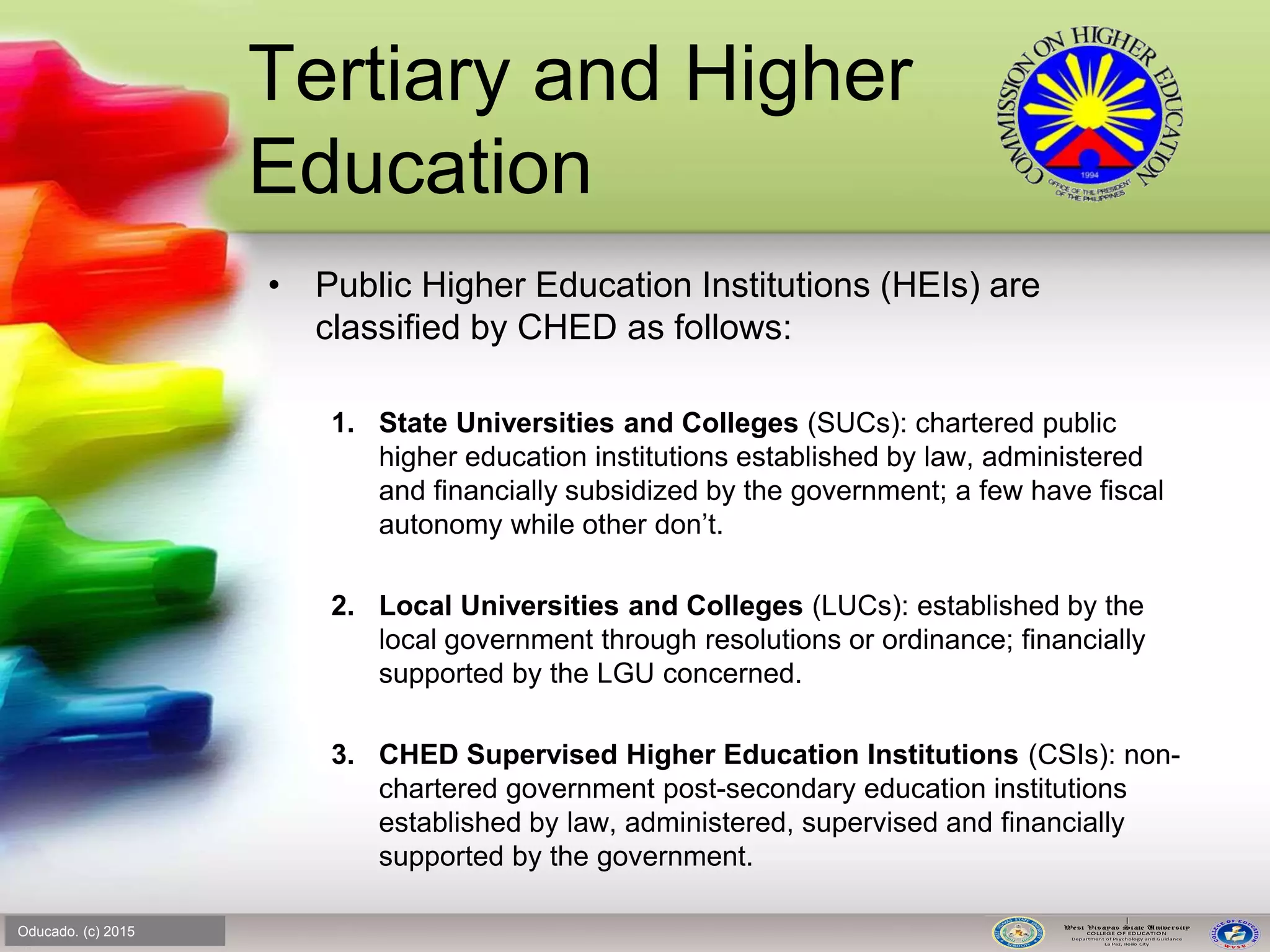 The philippine educational system | PPTX