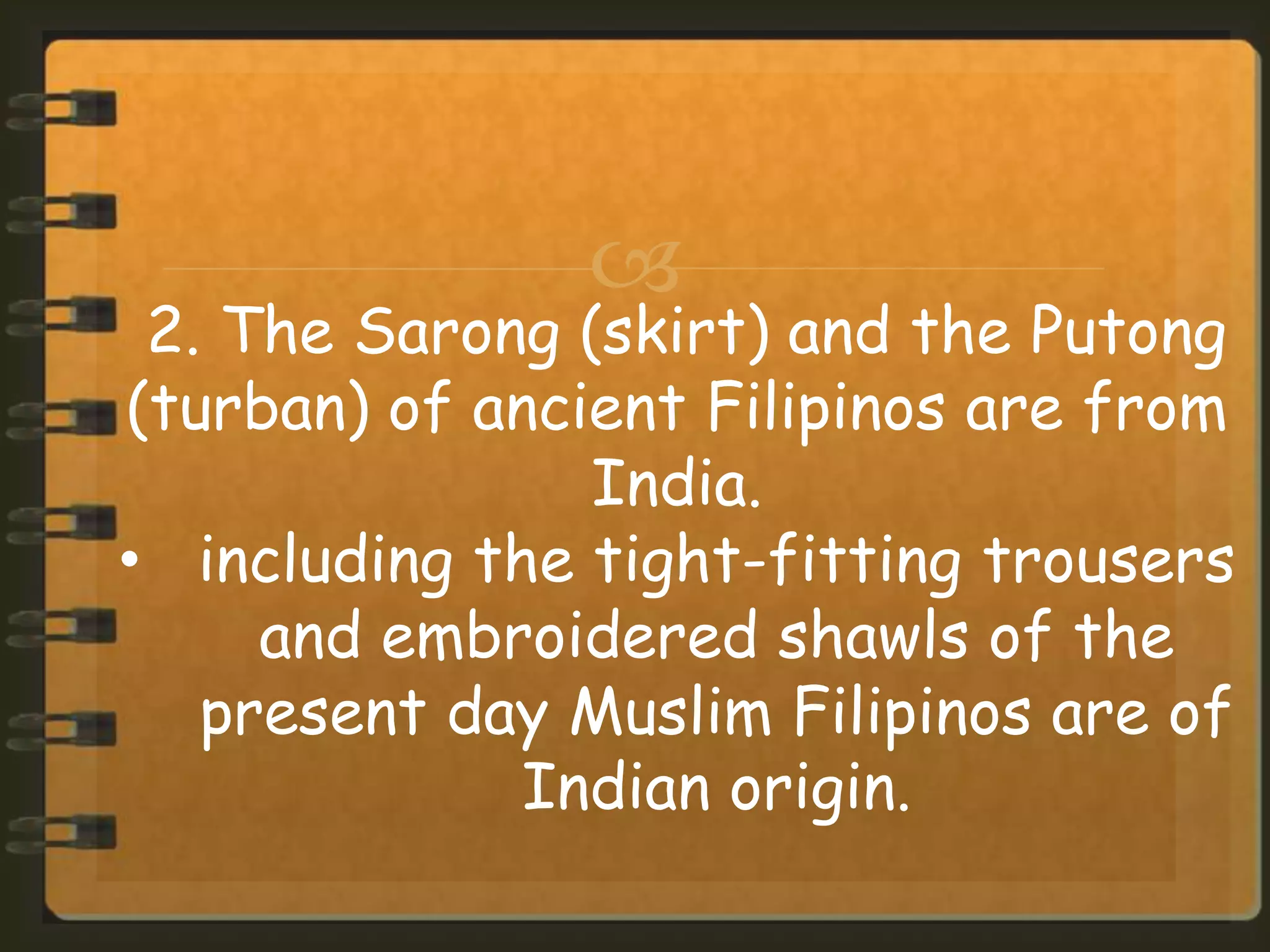 The philippine heritage from india, china, and arabia | PPTX