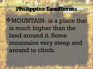 The philippine landforms | PPT