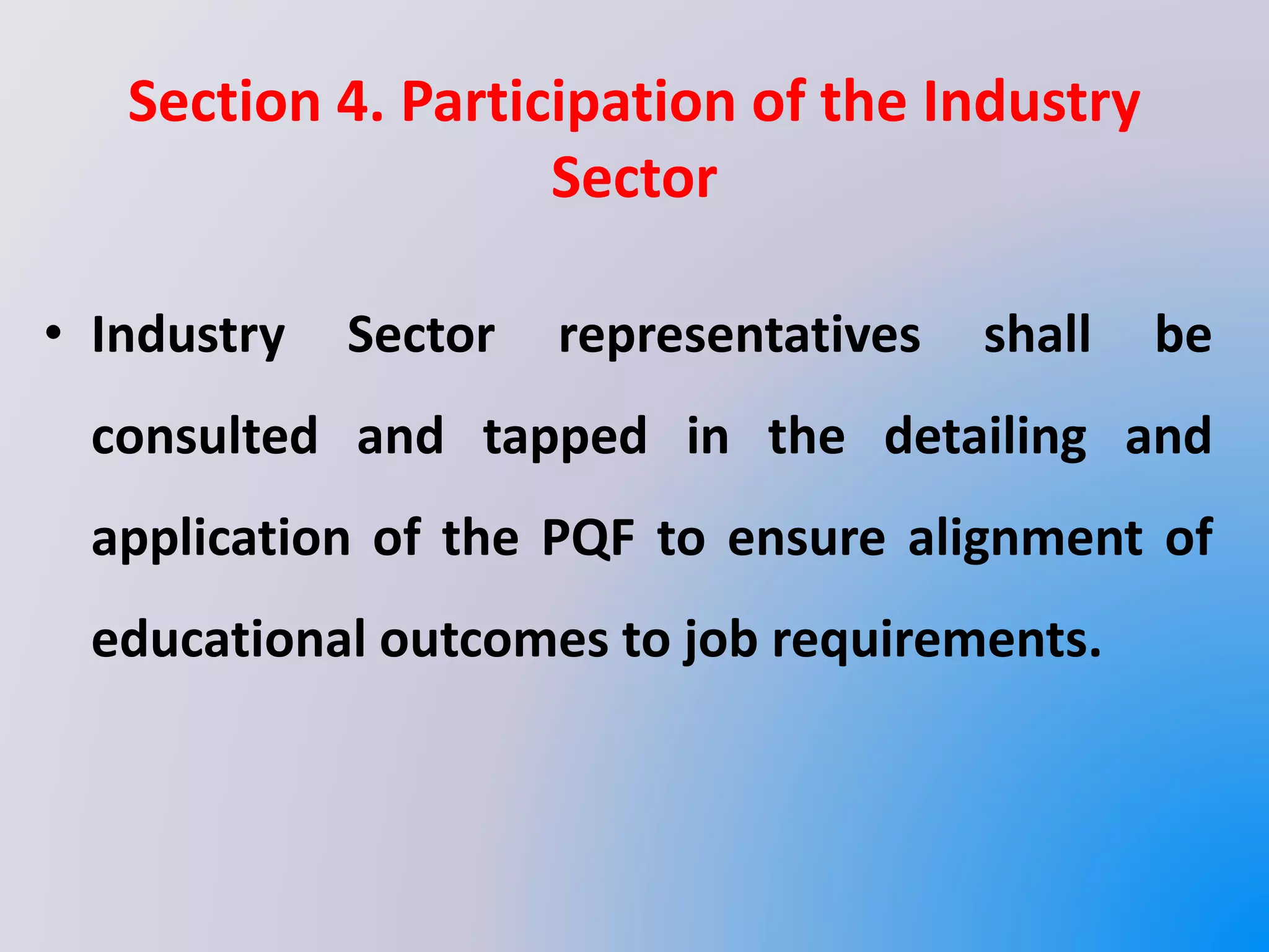 The philippine qualification framework | PPTX