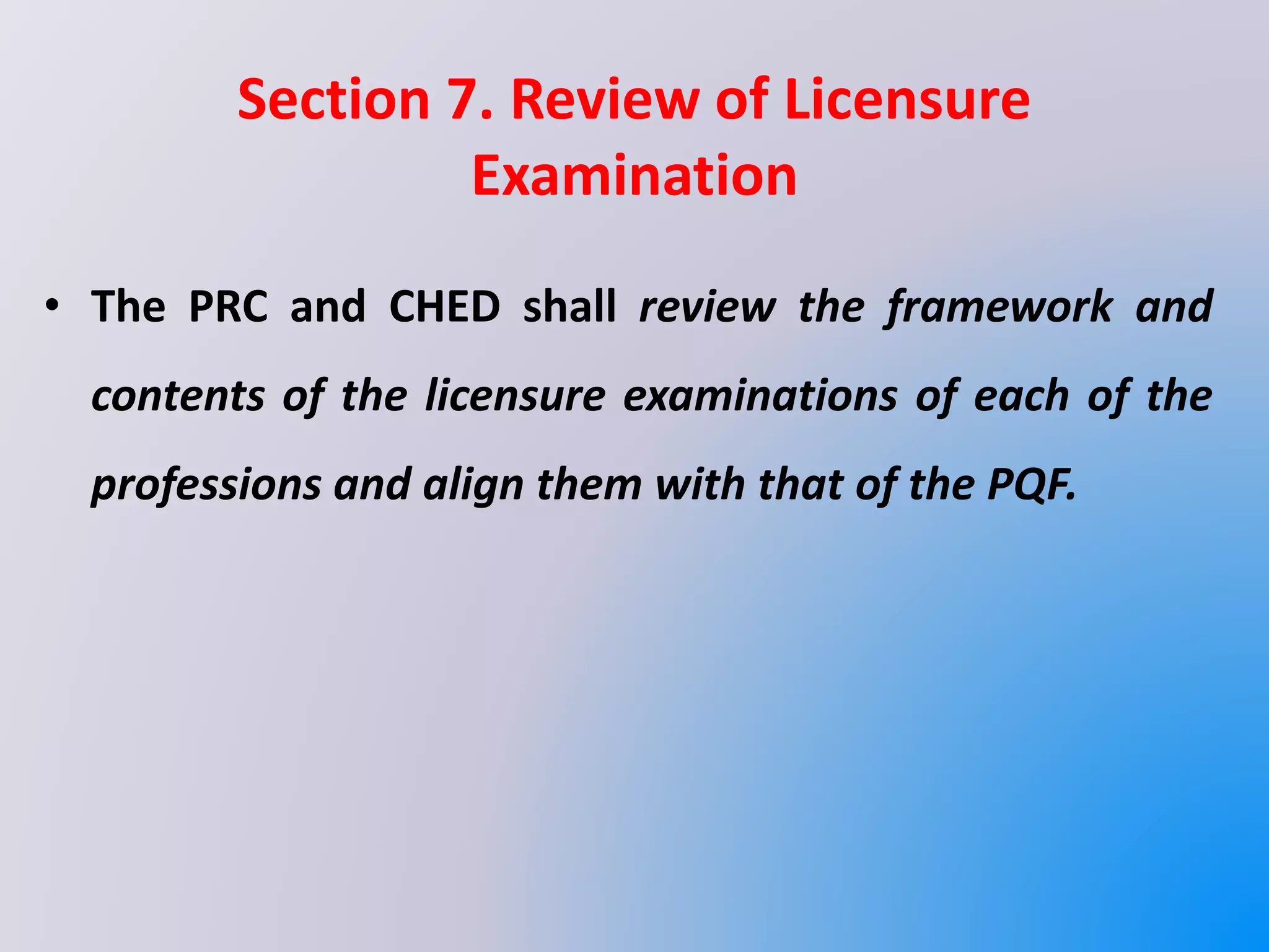 The philippine qualification framework | PPTX