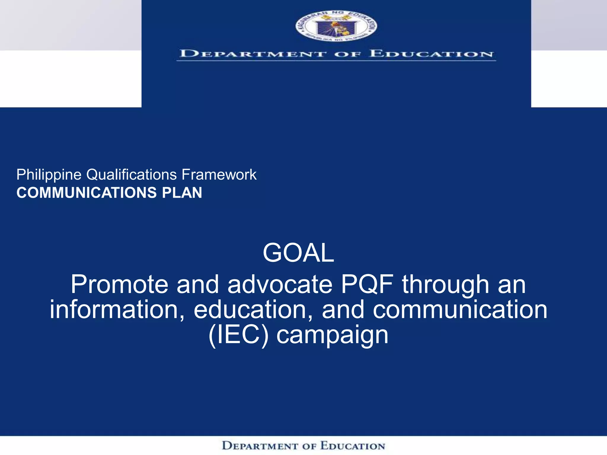 The philippine qualification framework | PPTX