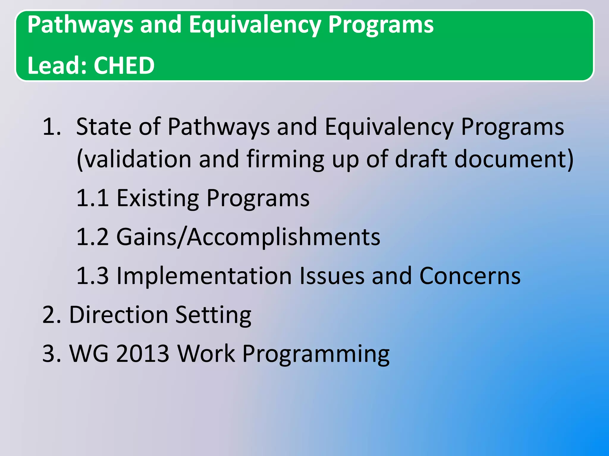 The philippine qualification framework | PPTX