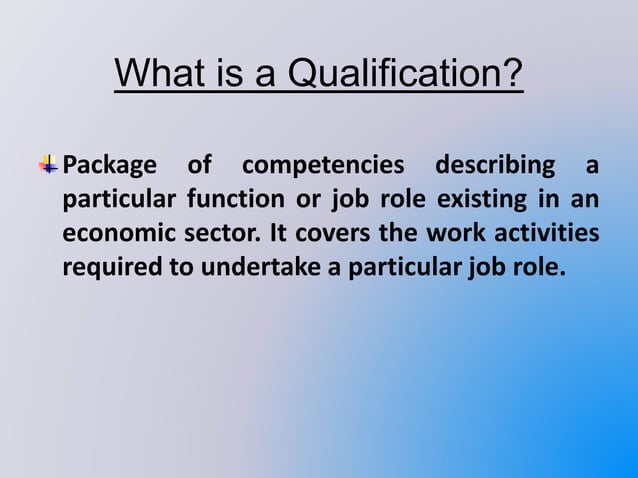 The philippine qualification framework | PPTX | Professional School ...