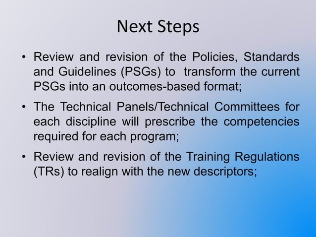 The philippine qualification framework | PPTX | Professional School ...