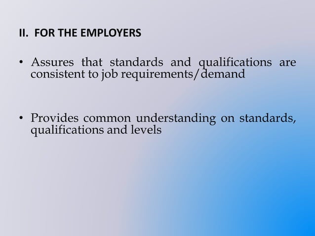 The philippine qualification framework | PPTX | Professional School ...