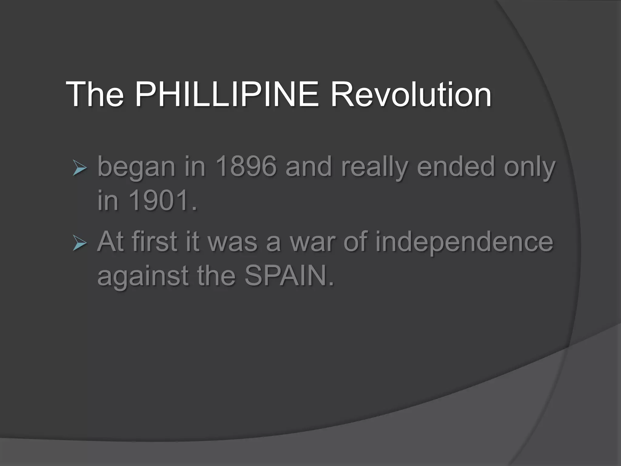 The philippine revolution | PPTX