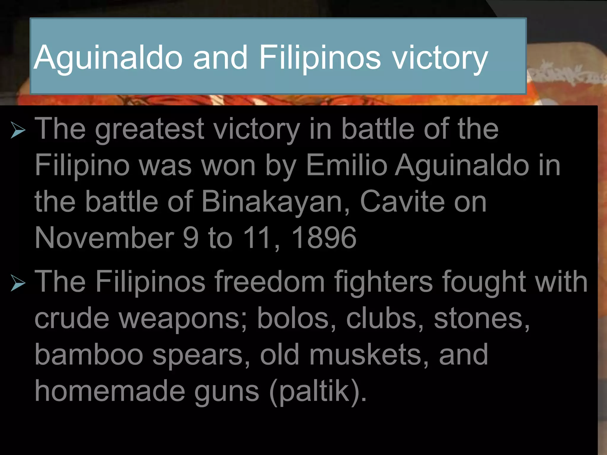 The Philippine Revolution 1898 | PPTX